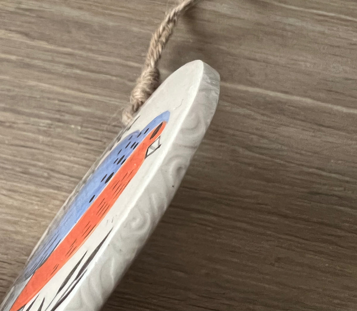 Ceramic Robin Decoration – Scruffylittleherbert